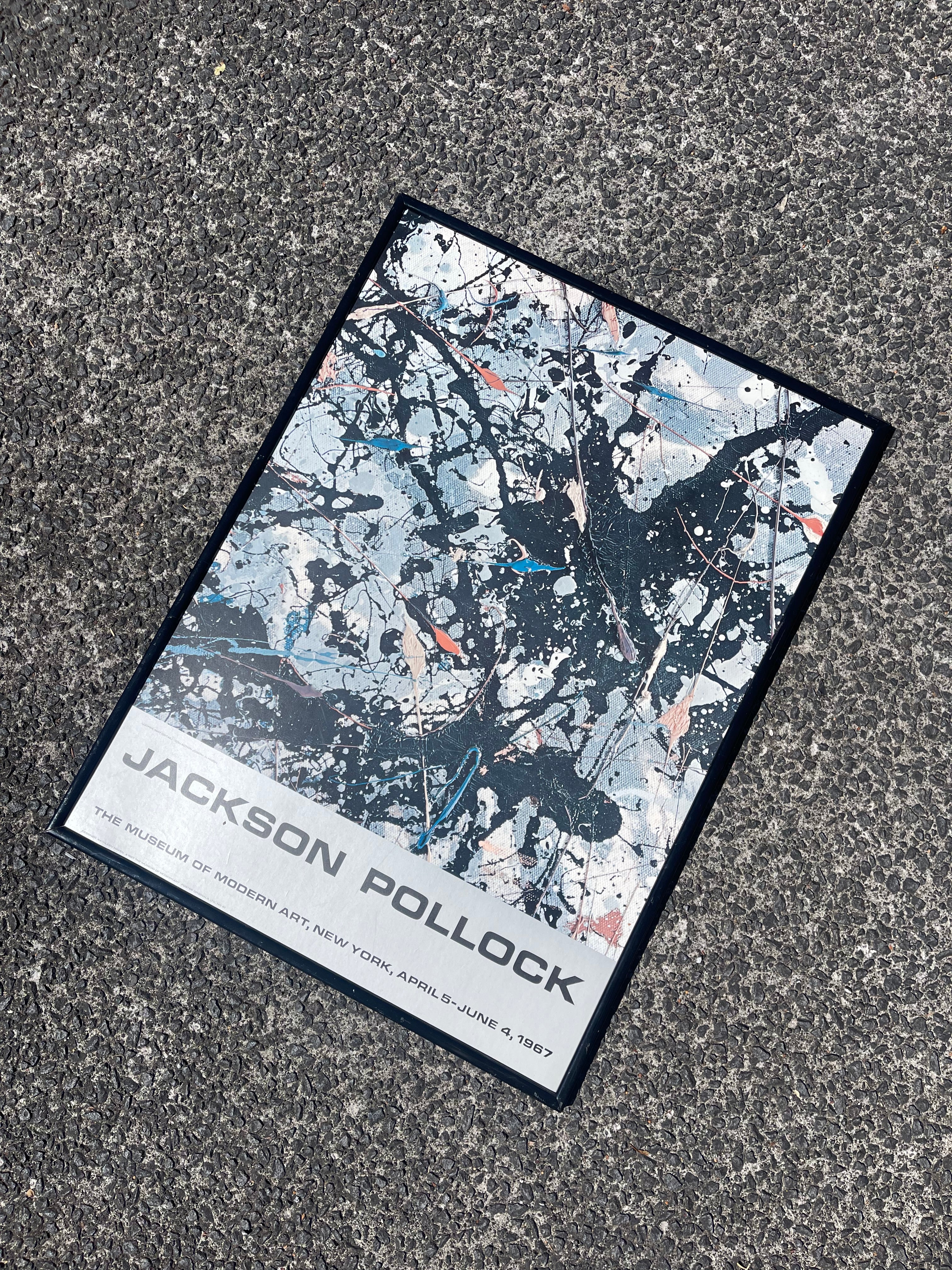 Jackson Pollock Museum of Modern Art 1967 Poster – Plenty Preloved Goods